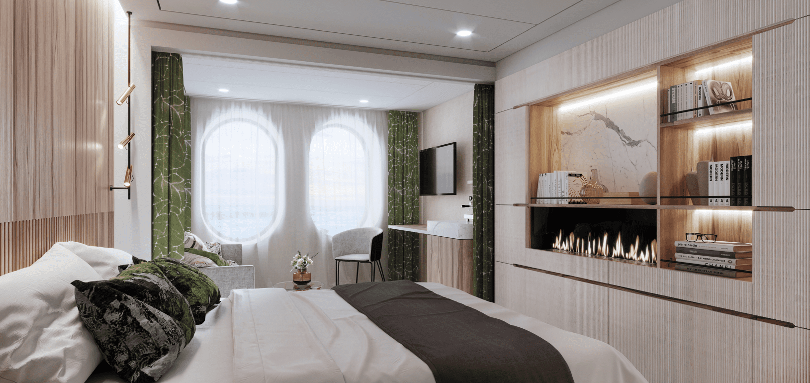 Prefab Cabin Design in Cruise | Cruise Ship Interiors