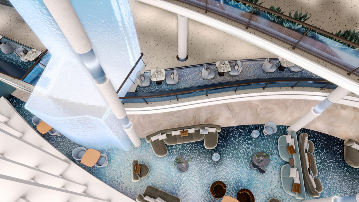 How to craft cruise interiors that elevate the passenger experience